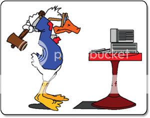 Duck Smashing Computer Photo by Guancous | Photobucket